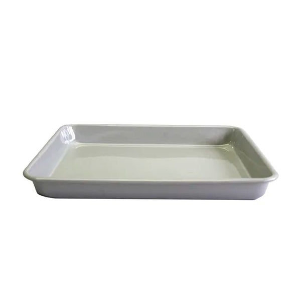 Dishy Enamel Baking Tray - Soft Grey (3 sizes available) | NZ - Kiwi ...