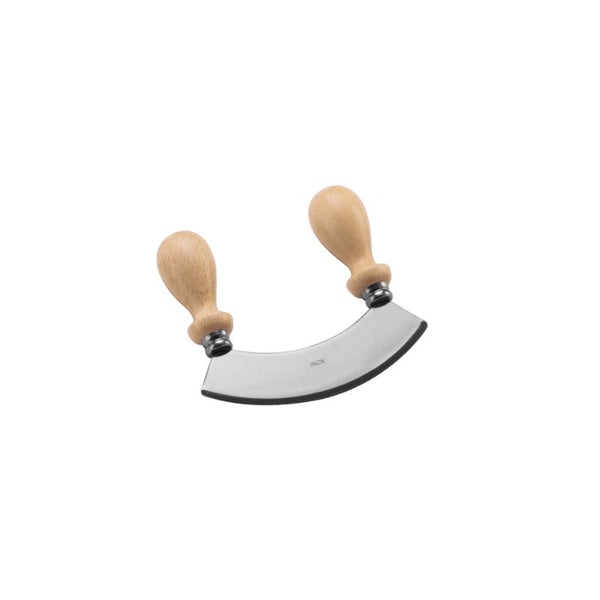 Eppicotispai Small Stainless Steel Mezzaluna - Italian Herb Chopper NZ ...