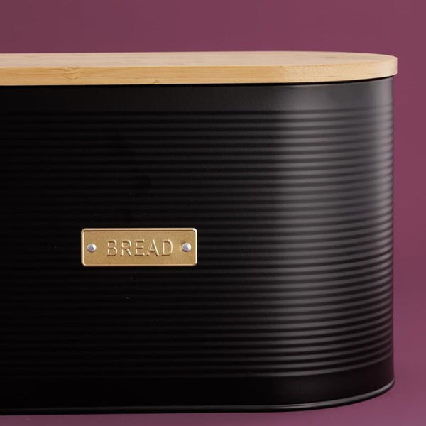 Typhoon Otto Bread Bin – Black | 10.5L Kitchen Storage NZ - Kiwi Family ...