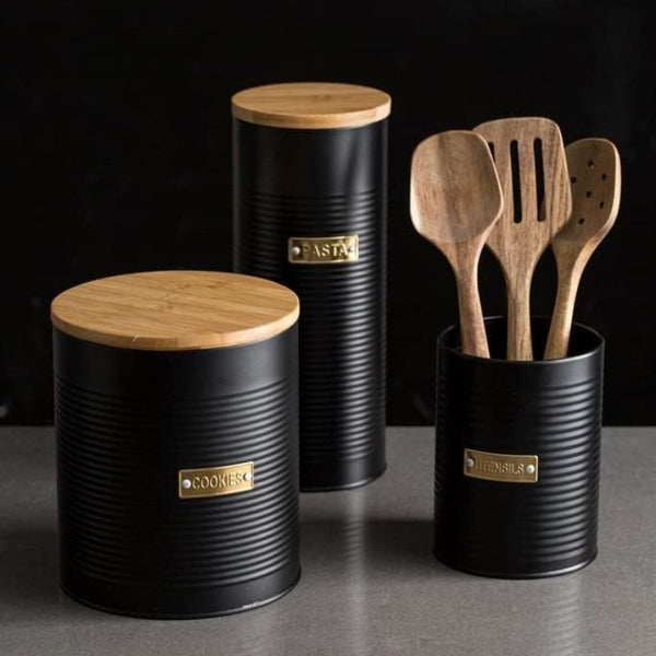 Typhoon Otto Pasta Storage - Black | 2L Airtight Storage NZ - Kiwi ...