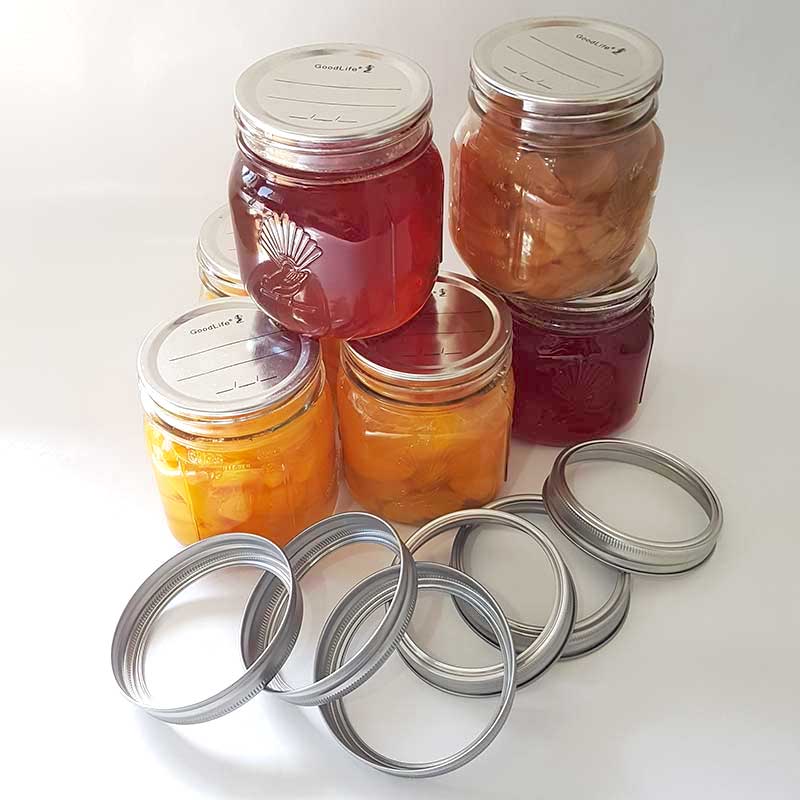 Glass preserving jars, food storage & traditional kitchen items